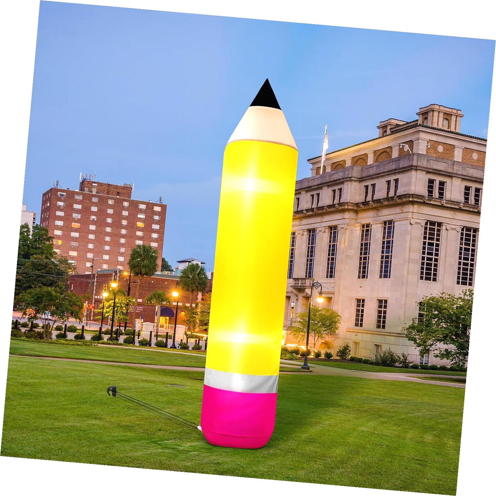 Hyjoy 6-Foot Inflatable Pencil School Welcome Decoration, Preschool ...