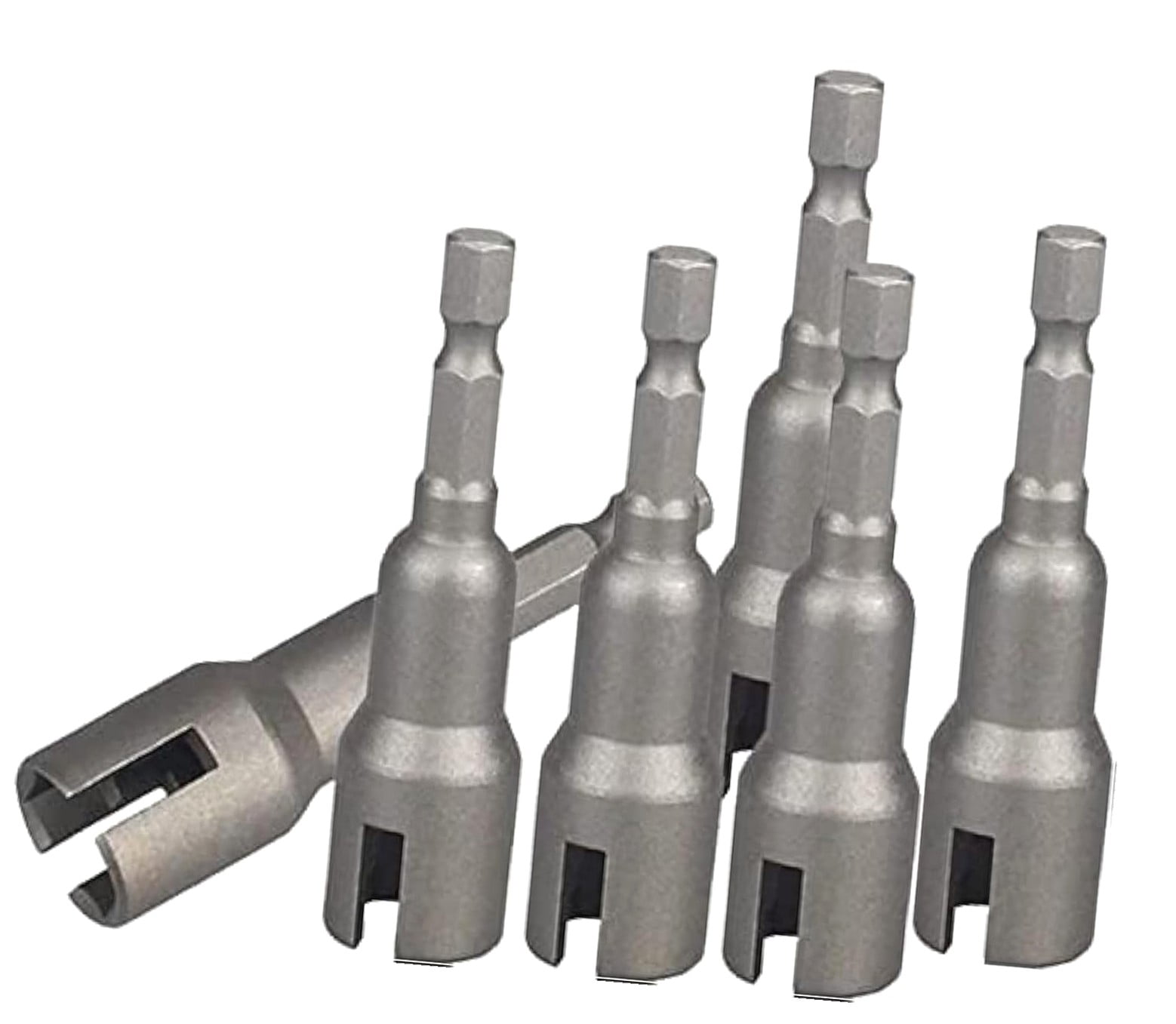 Hyjoy 6 Pcs Nut Drill Bit Set, Hurricane Wingnut Driver Nut Driver Set ...