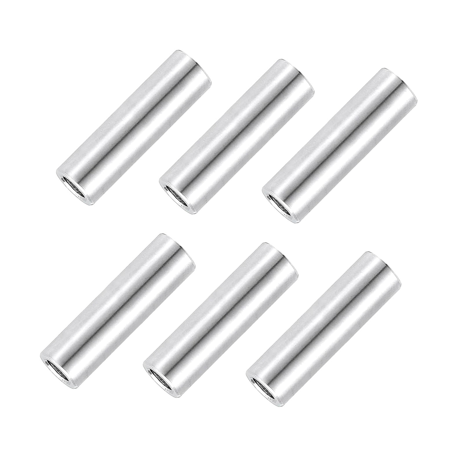 Hyjoy 6 Pcs Steel Spacers, 8mm ID 12mm OD 40mm Height Bushing Screw ...