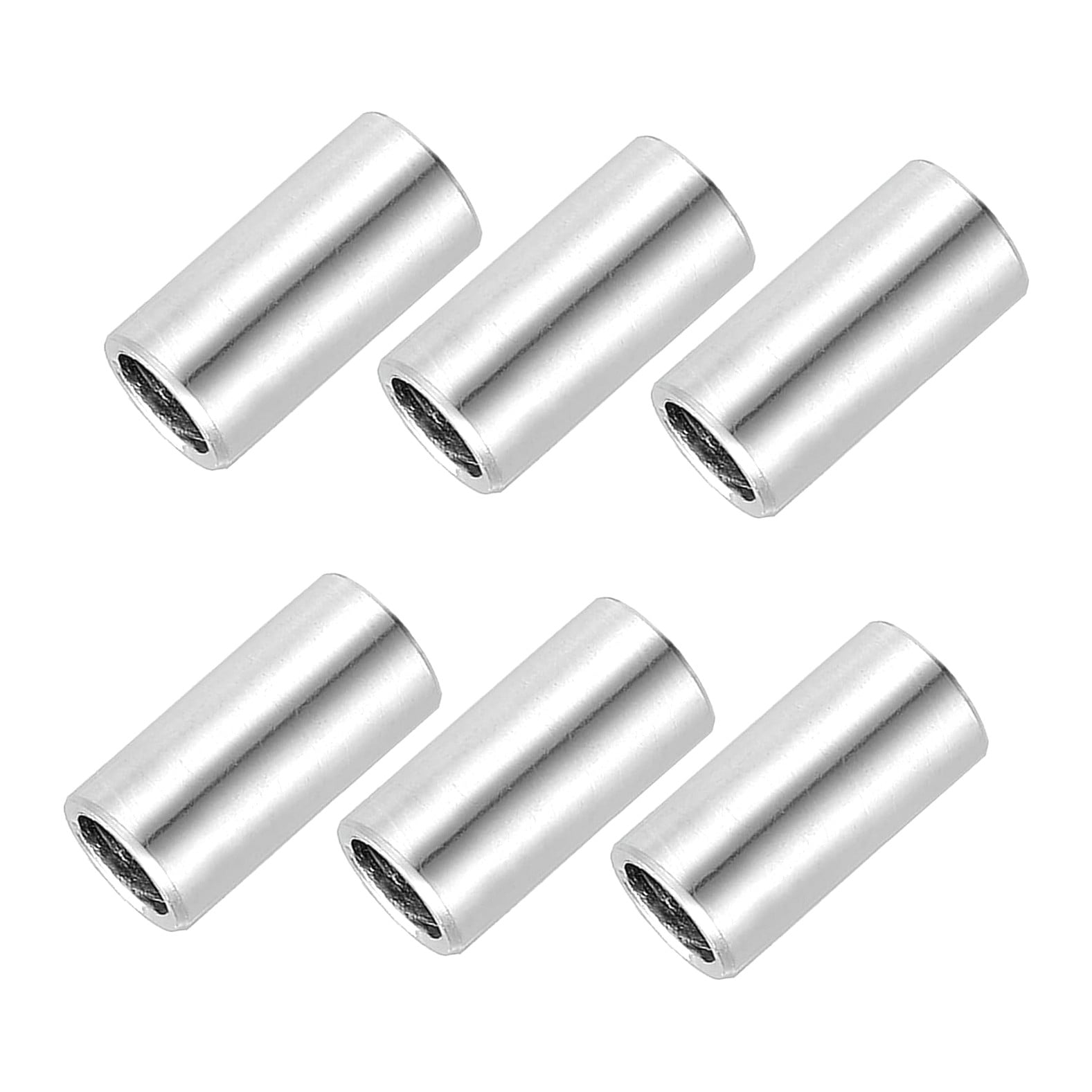 Hyjoy 6 Pieces Steel Spacers, 7mm Inner Diameter 10mm Outer Diameter ...