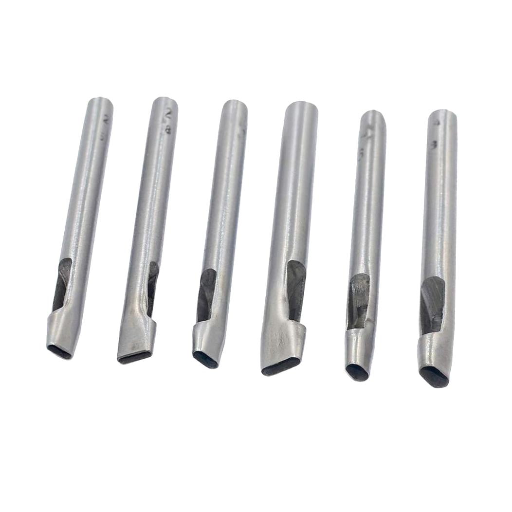 Hyjoy 6 Sizes Leather Oval Hole Belt Hollow Punching Cutting Cutter ...