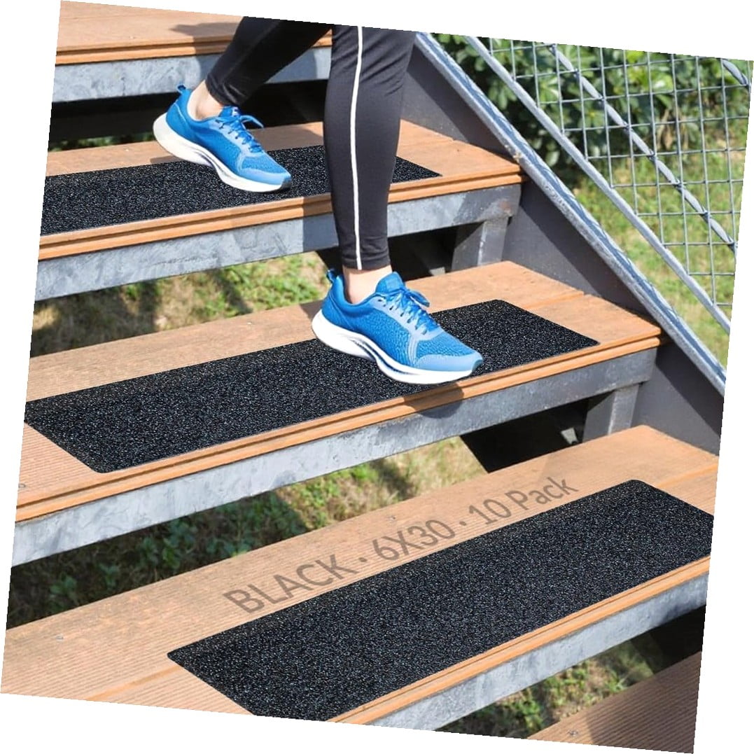Hyjoy 6" to 30" Traction Treads Tape with Roller (Assorted), Pre-Cut ...