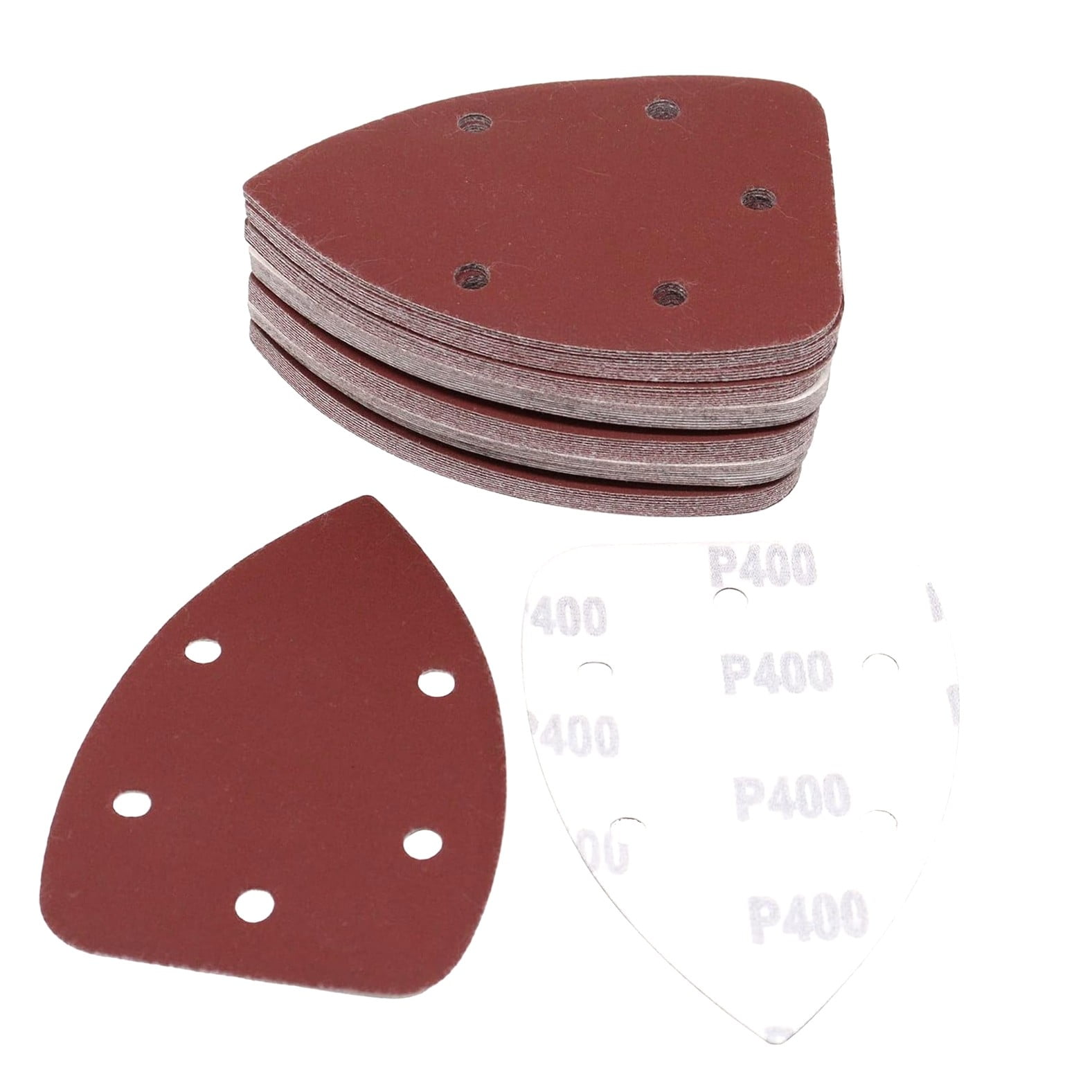 Hyjoy 60 Pieces 400 Grit Mouse Detail Sander Sandpaper, with 140mm ...