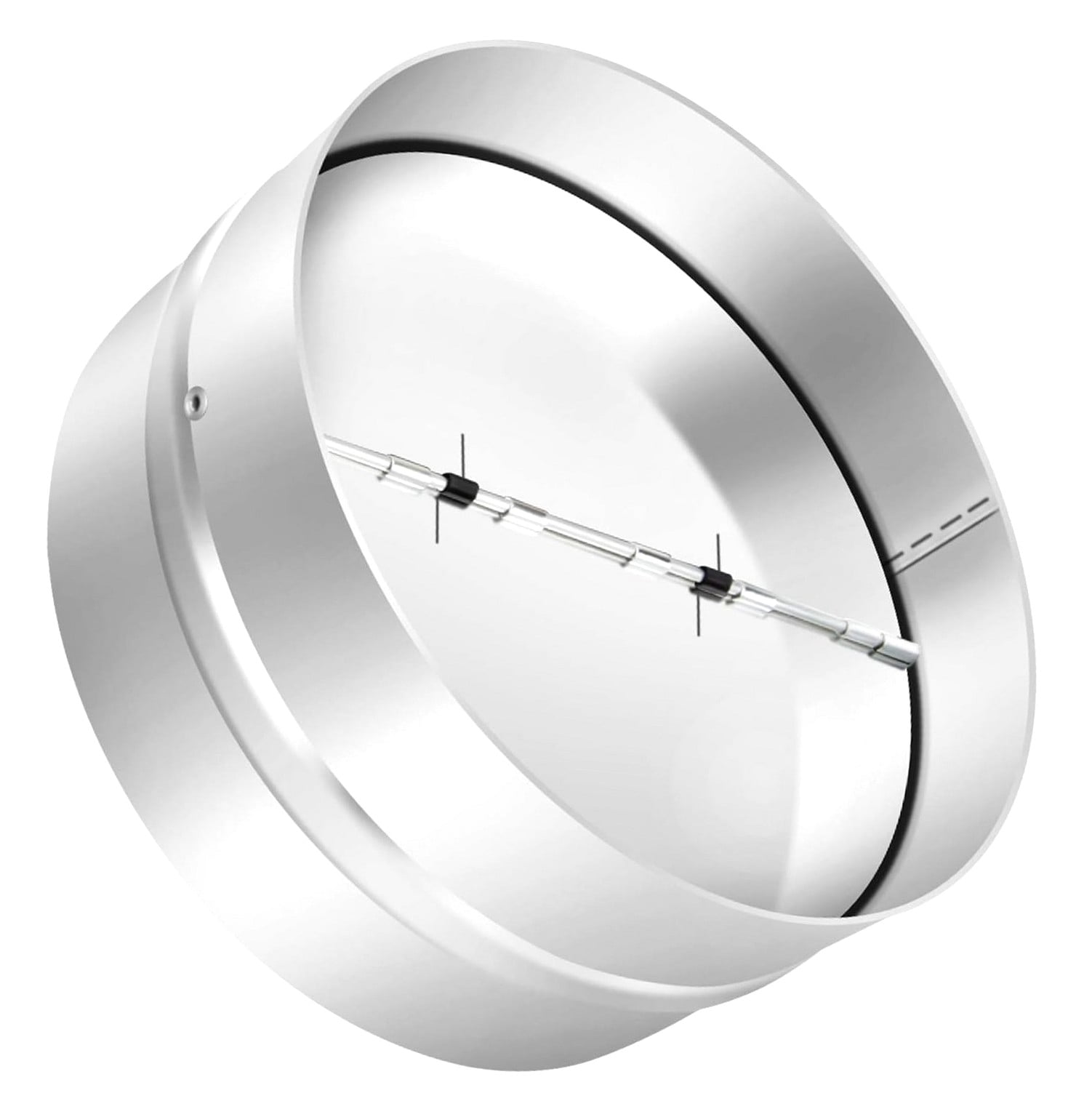 Hyjoy 8 Inch Draft Blocker Backdraft Damper Duct Draft Stopper One-Way ...