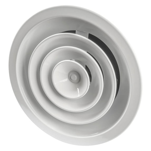 Hyjoy 8" Inch Round Aluminum Ceiling Diffuser Industrial Supply or ...