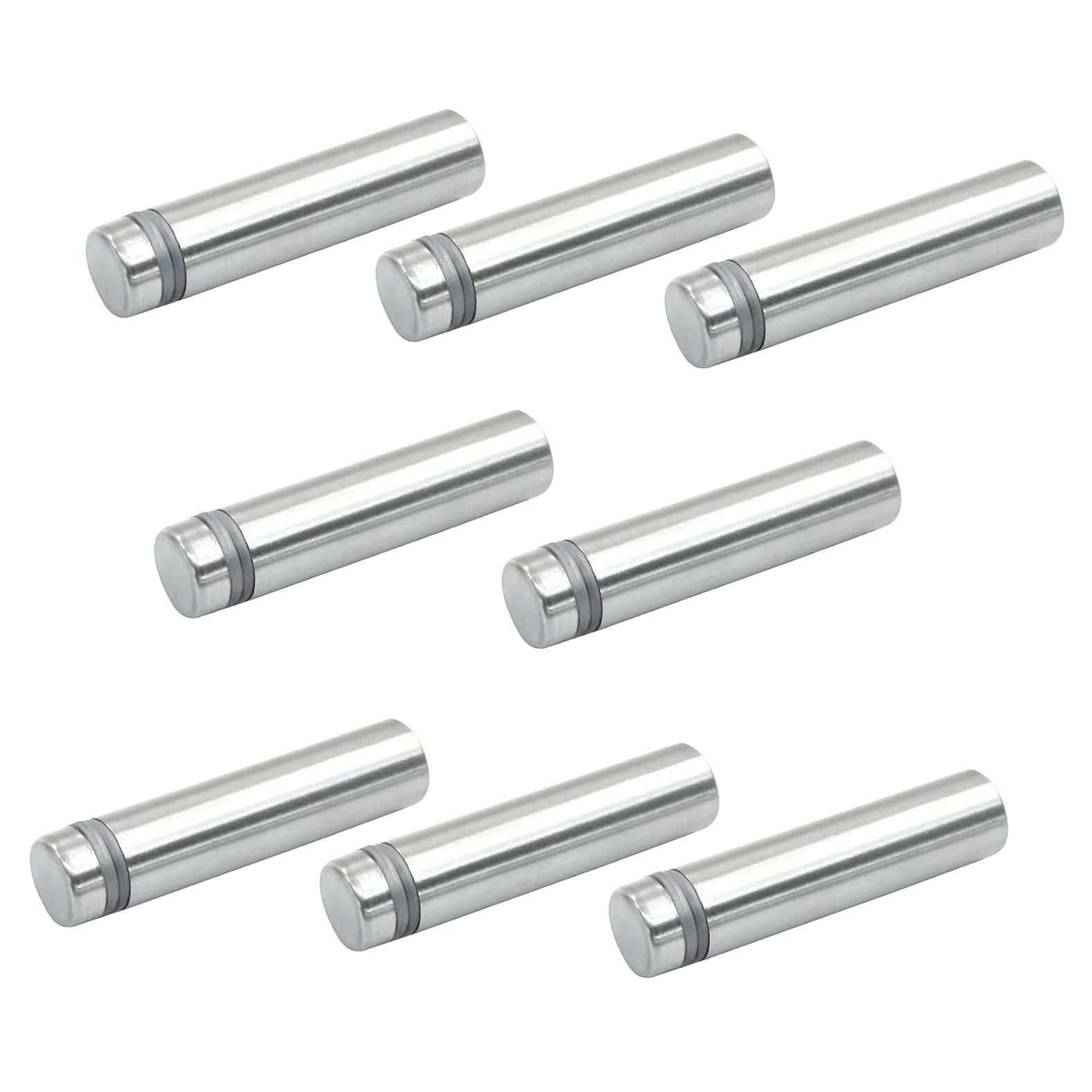 Hyjoy 8 Pack 1 2 Inch Steel Standoff Screws, Wall Mount Standoff Holder ...