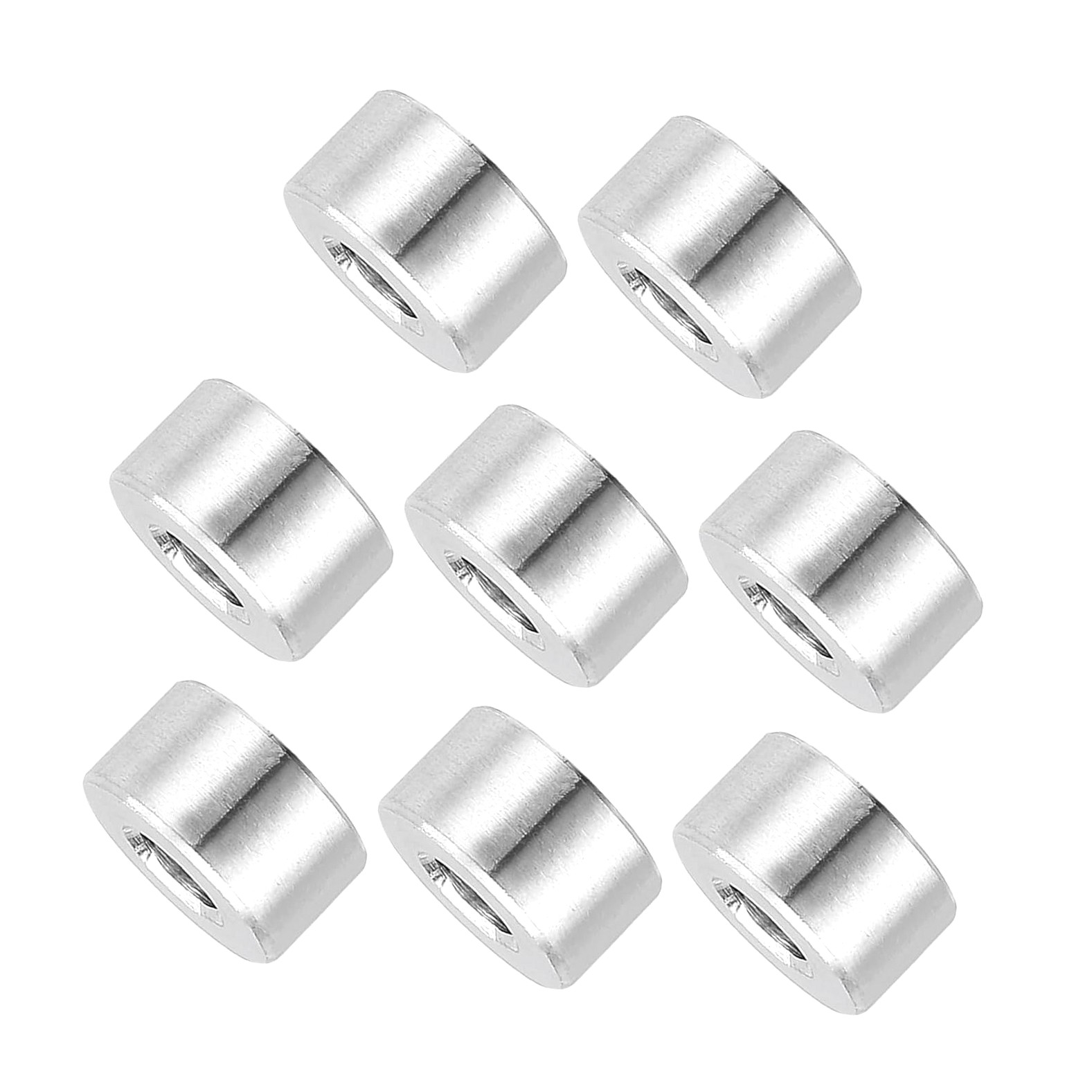 Hyjoy 8 Pcs Steel Spacers, 6mm ID 14mm OD 7mm Height Bushing Screw ...