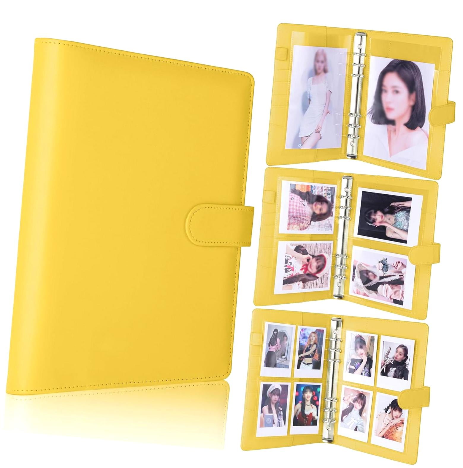 Hyjoy A5 Kpop Photocard Album, 6- Binder with 40 Card Sleeves, PU ...