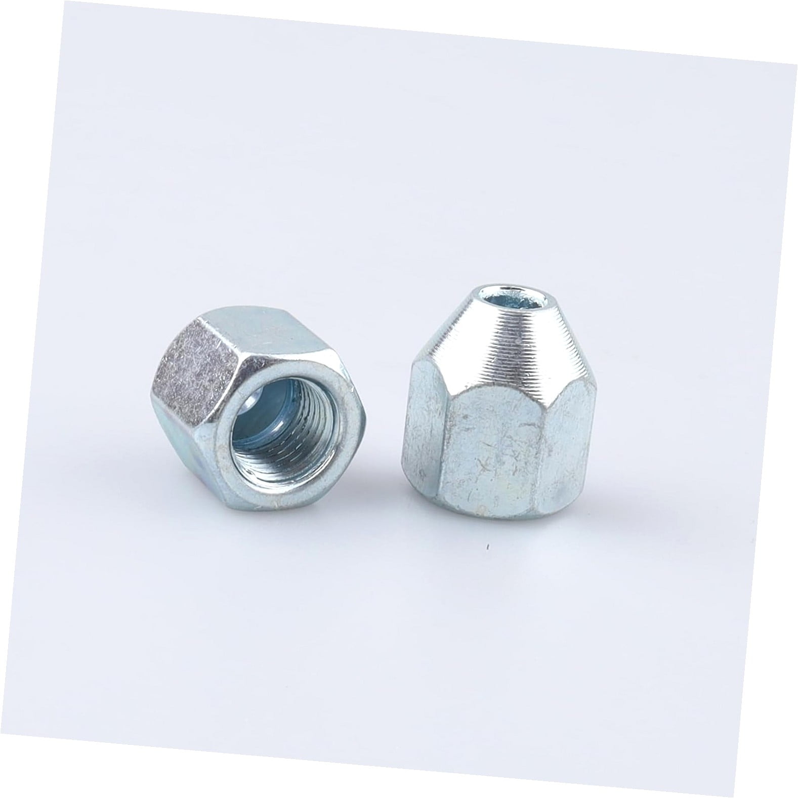 Hyjoy AC 3/8-24 Zinc Plated Steel Brake Line Tube Nuts for 5/16" Tube ...