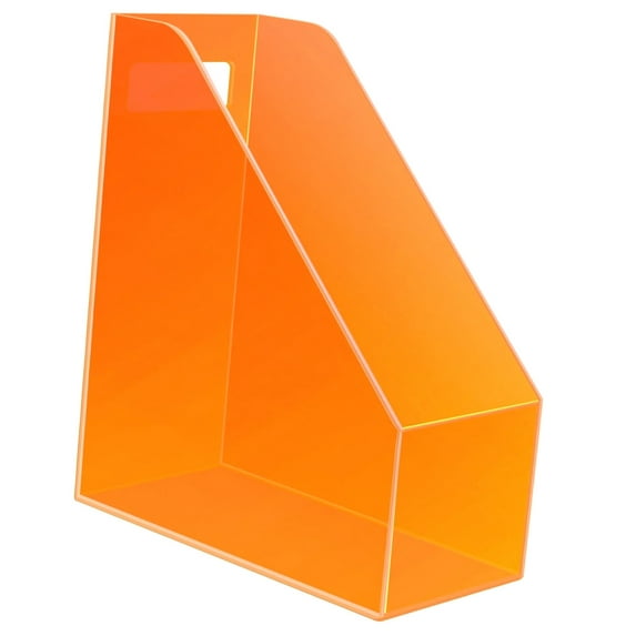 Hyjoy Acrylic Magazine Rack Desk File Holder Organizer for Office ...