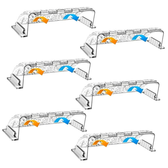 Hyjoy Air Vent Deflectors, 9-15.5 Inch Vent Deflector for Sidewall ...