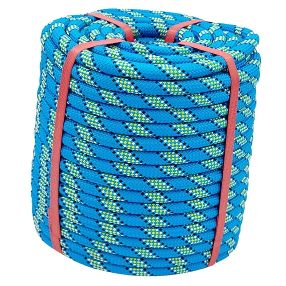 Hyjoy Arborist Rope 1/2 Inch 150 Ft Blue Tree Rope for Adults for ...