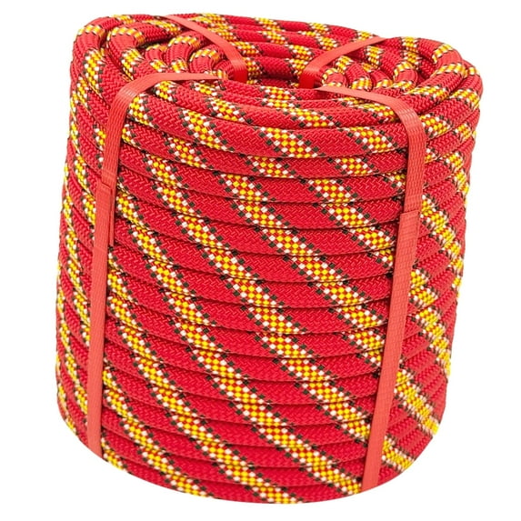 Hyjoy Arborist Rope 1/2 Inch 150 Ft Red Tree Rope for Adults for ...
