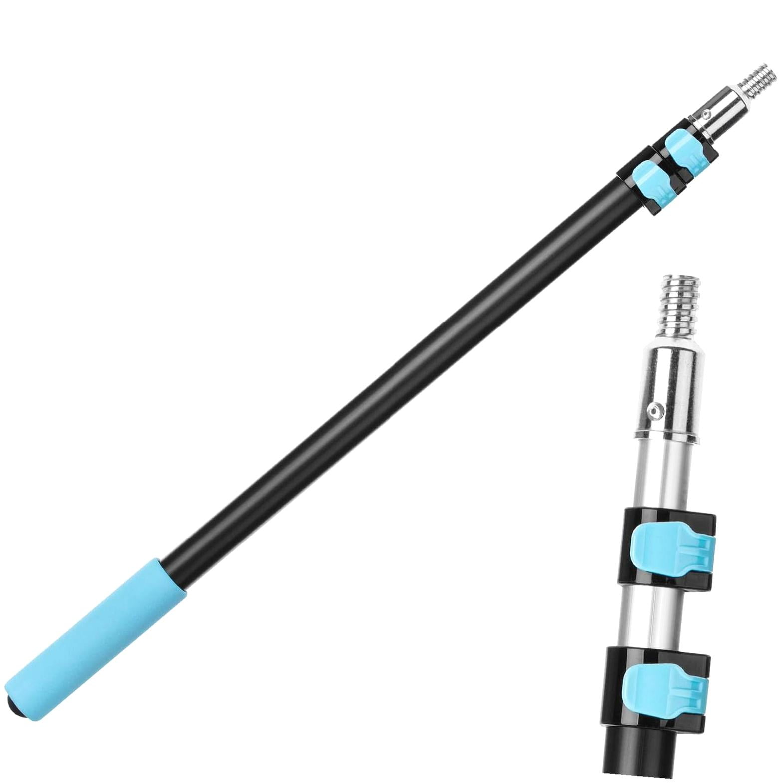 Hyjoy Bates- Extension Pole, 2.4 to 6 Ft Pole, & Blue, Telescoping Pole ...