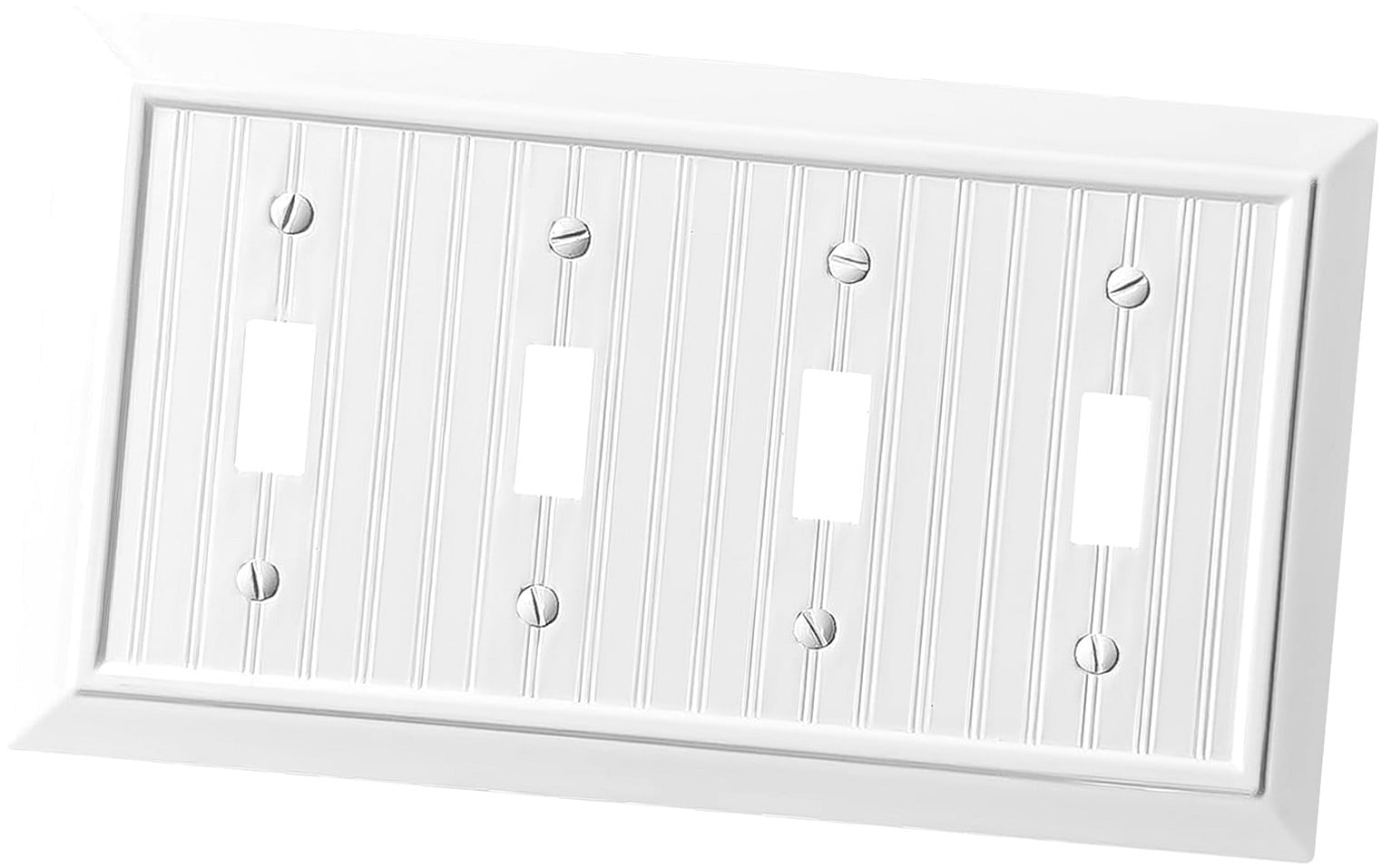 Hyjoy Beadboard Outlet Covers Wall Plates, Fiber Optic Light Covers ...