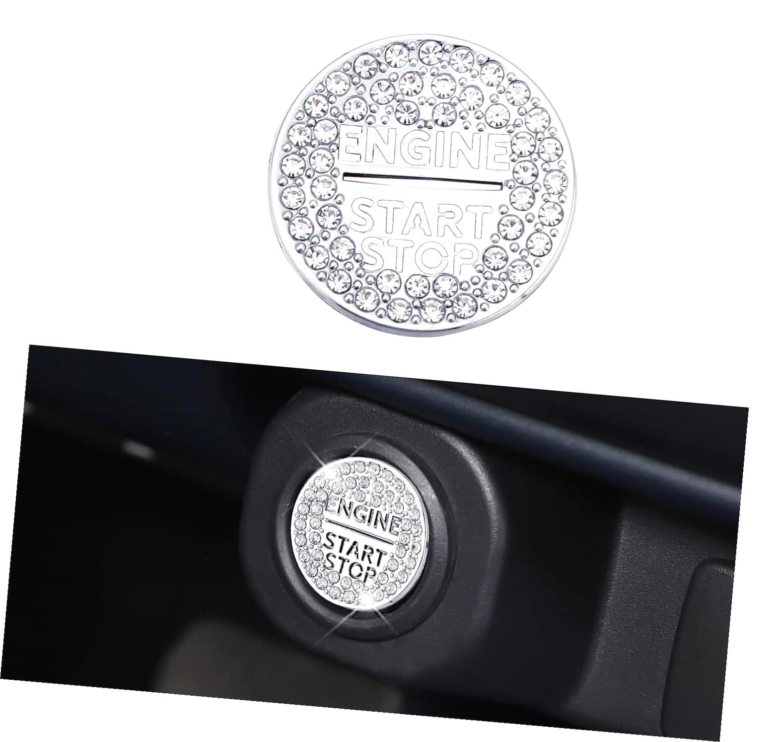 Hyjoy Bling Engine Start Stop Button Cover Suitable for 2022 2023 2024 ...