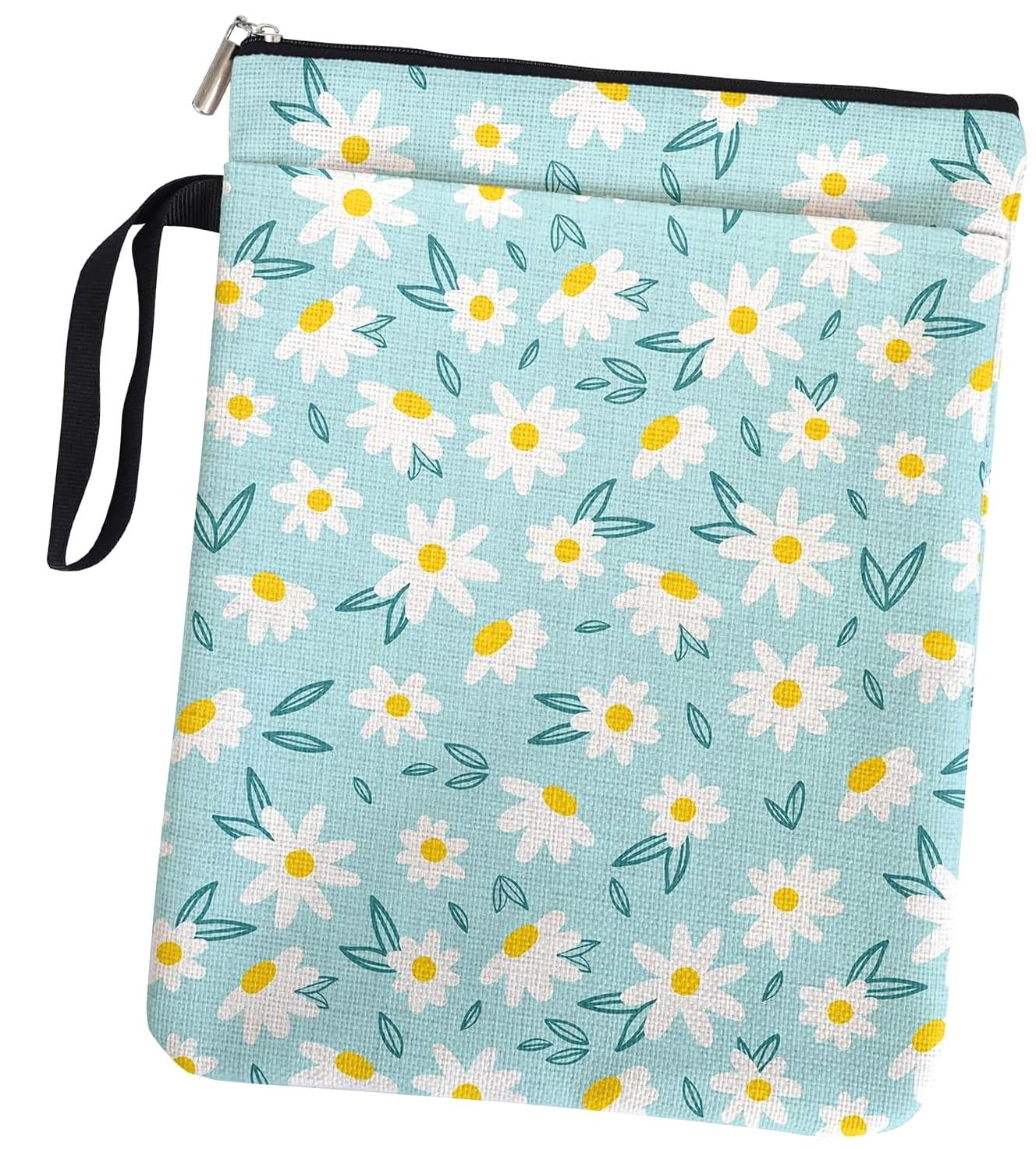 Hyjoy Blue Daisy Floral Design Book Enthusiasts Sleeve for Friends and ...