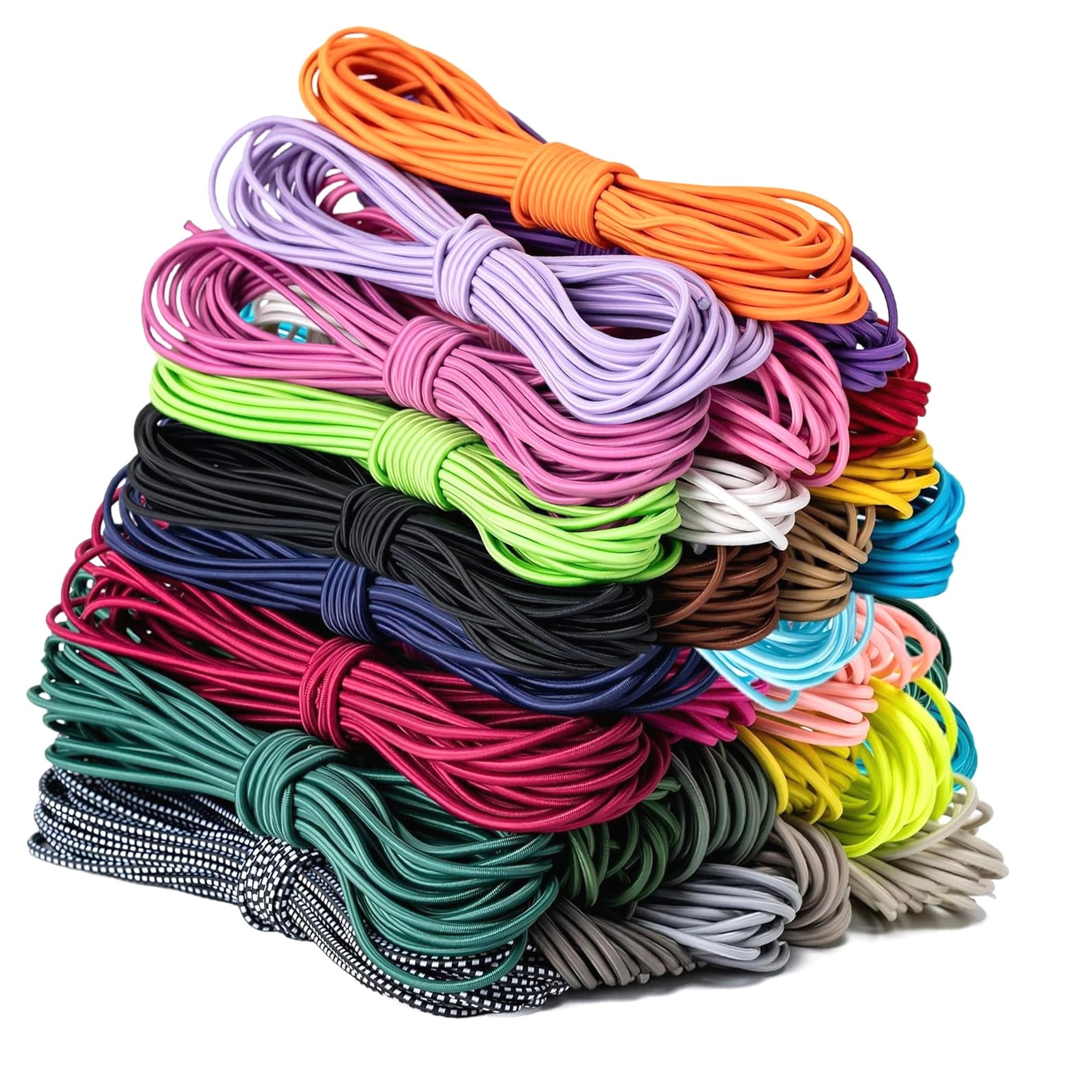 Hyjoy Bungee Cord, 3/16 inch feet Bungie Cord, Kayak Stretch String ...