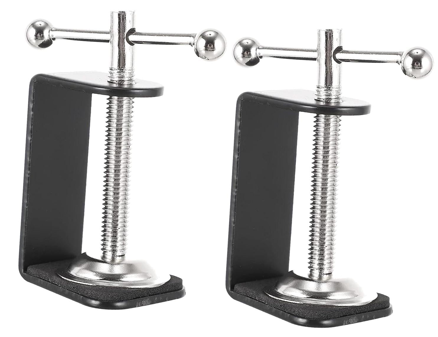 Hyjoy C-Clamp Set, Adjustable Mounting Brackets for Desktops and ...