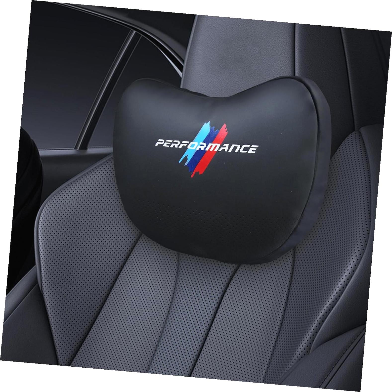 Hyjoy Car Headrest with 1 2 3 4 5 6 7 Series X1 X2 X3 X4 X6 X7 Leather ...