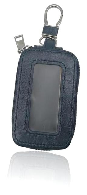 Hyjoy Car Key Fob Case Premium Genuine Leather, Smart Key Fob Holder ...