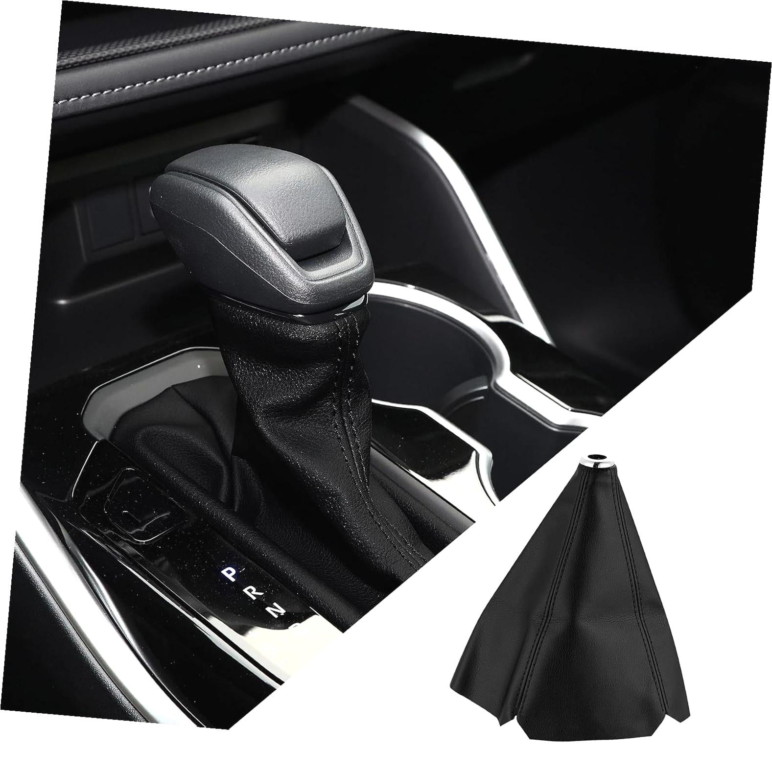 Hyjoy Car Shift Boot Cover, Suede Leather Shift Knob Dust Protector ...