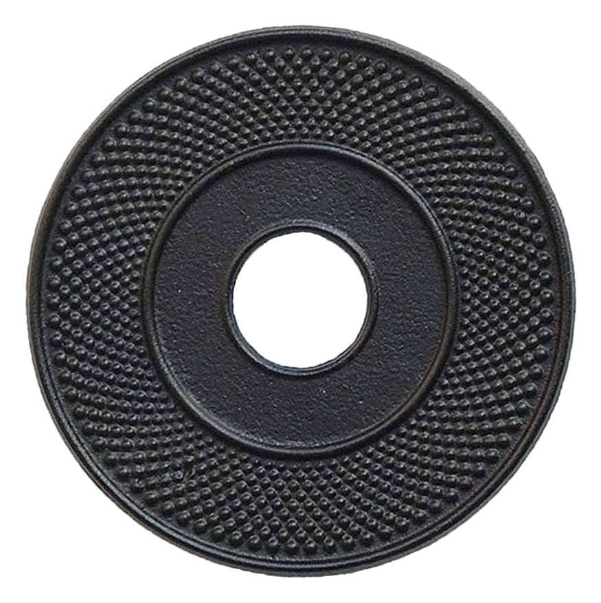 Hyjoy Cast Iron Teapot Trivet with Rubber Pegs for Kitchen Or Dining ...