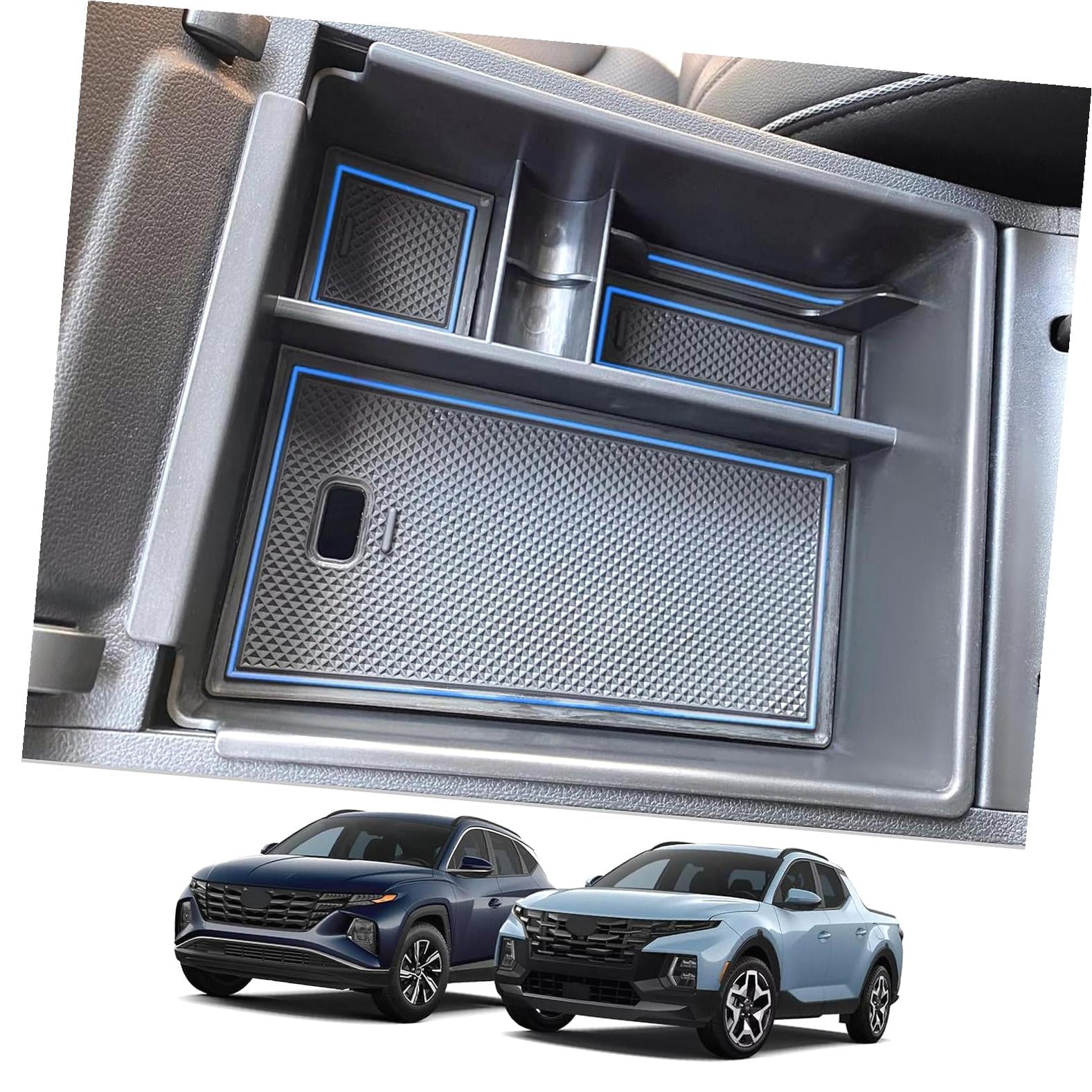 Hyjoy Center Console Organizer Tray for 2022 2023 2024 Santa Cruz/ 2024 ...