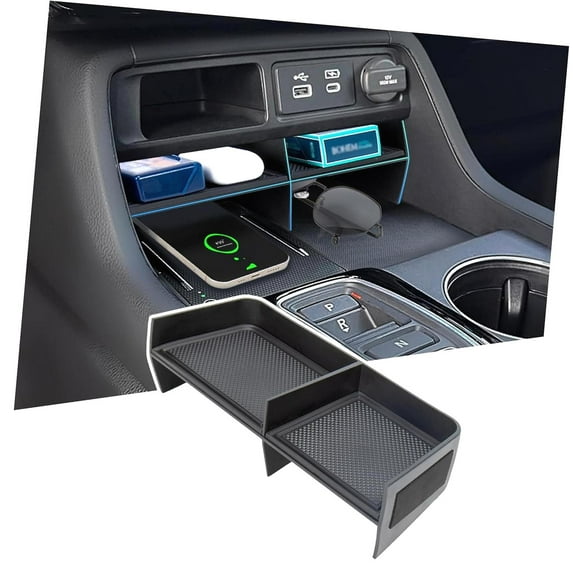 Hyjoy Center Console Organizer with 2023 2024 2025 Models, Storage Box ...