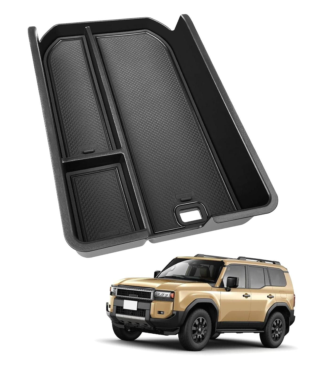 Hyjoy Center Console Organizer with 2024 2025 Cruiser Prado 250 J250 ...