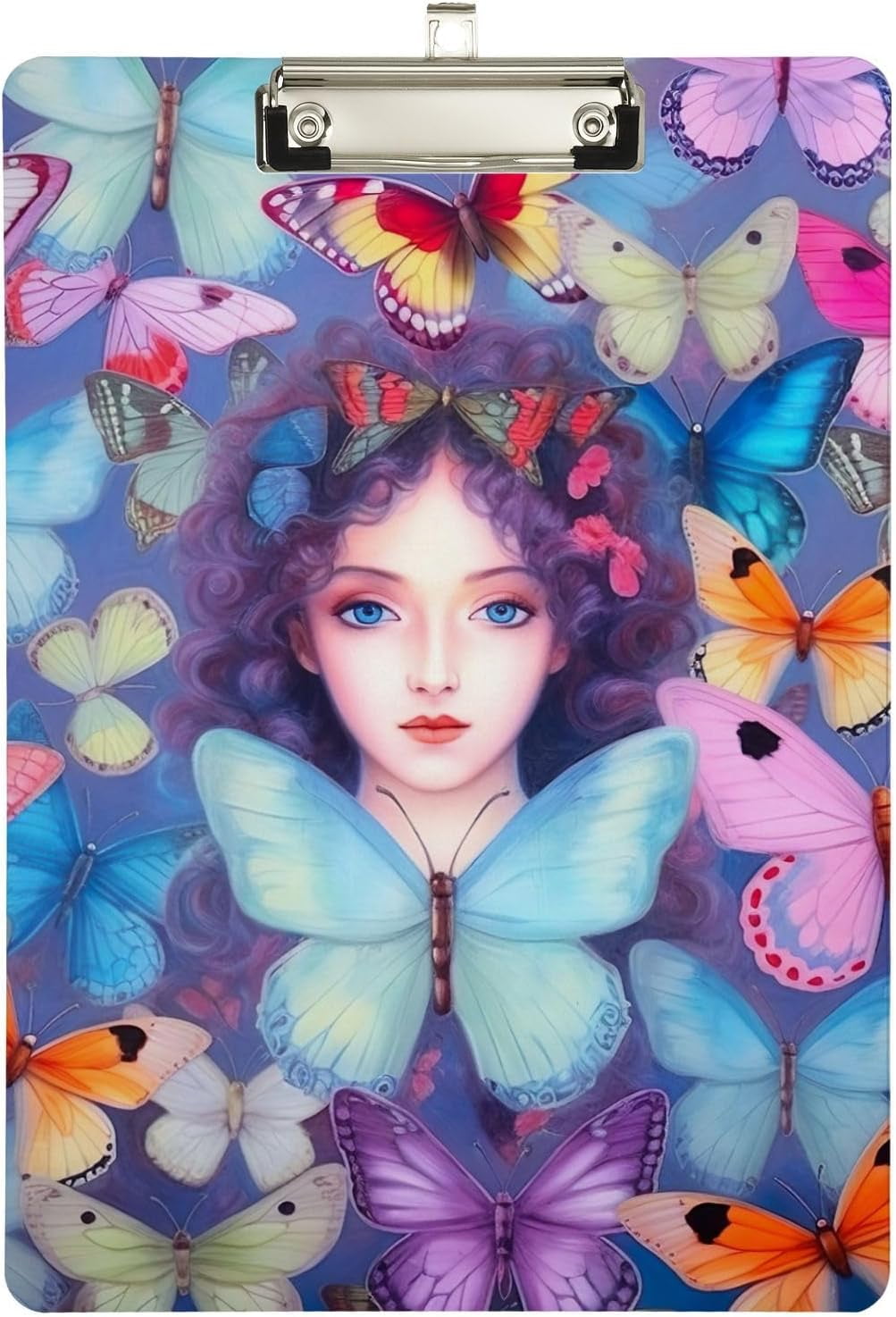 Hyjoy Colorful Butterflies Print Clipboard - Durable Clipboards with ...