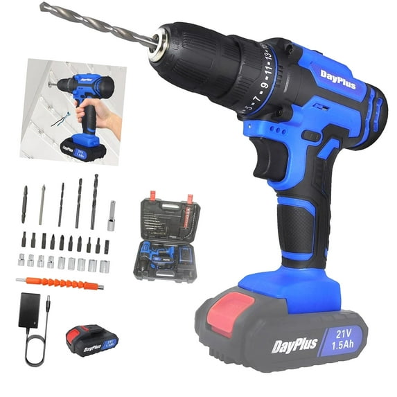 Hyjoy Cordless Drill Combo Kits 21V, Household Set with Hand Kits for ...