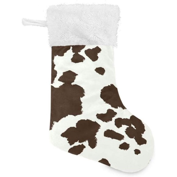Cow Print Stockings