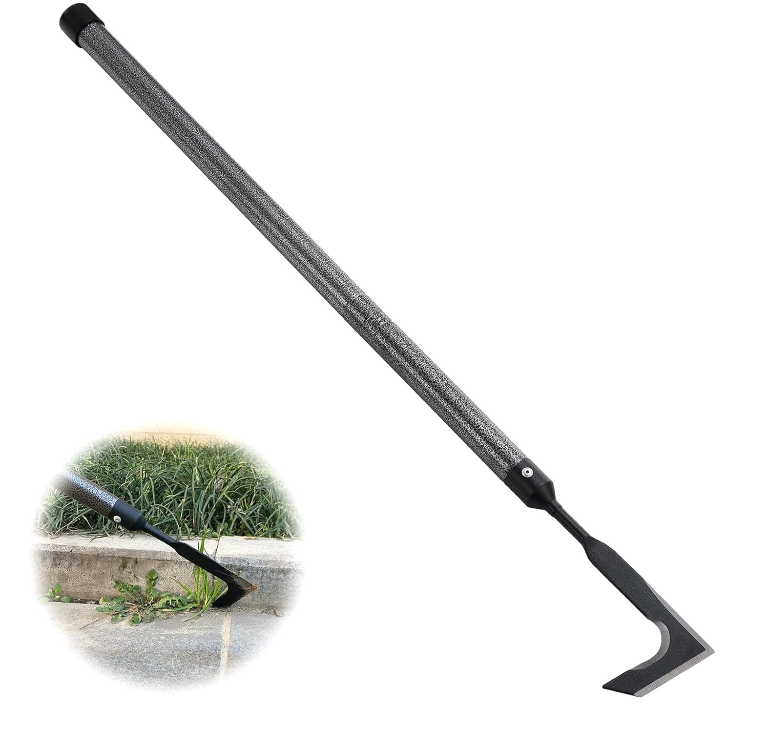 Hyjoy Crack Weeder for Crevice Weeds Weeding: 59" Long Handle, Carbon ...