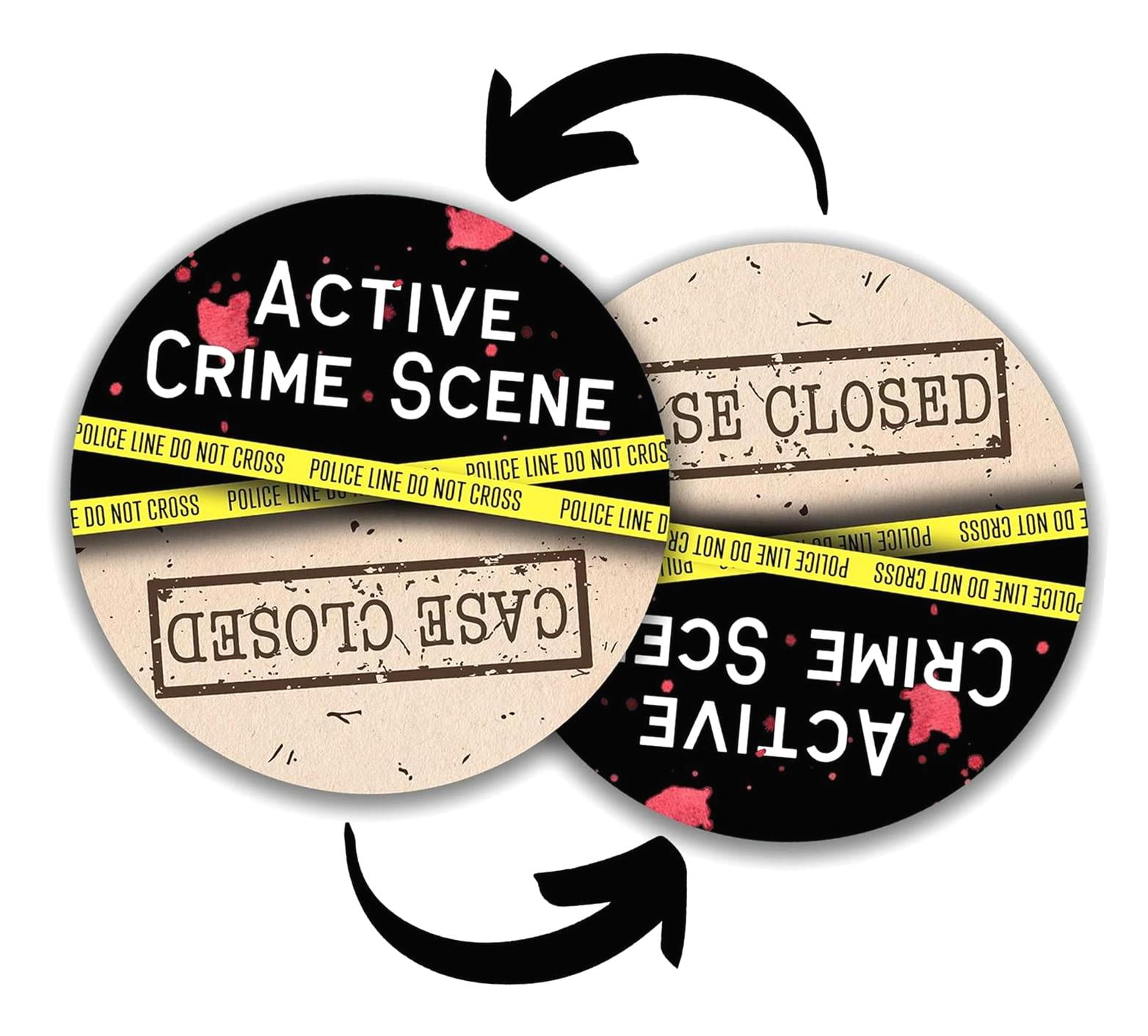 Hyjoy Crime Dishwasher Sign - Serial Killer Themed Decor for Kitchen ...