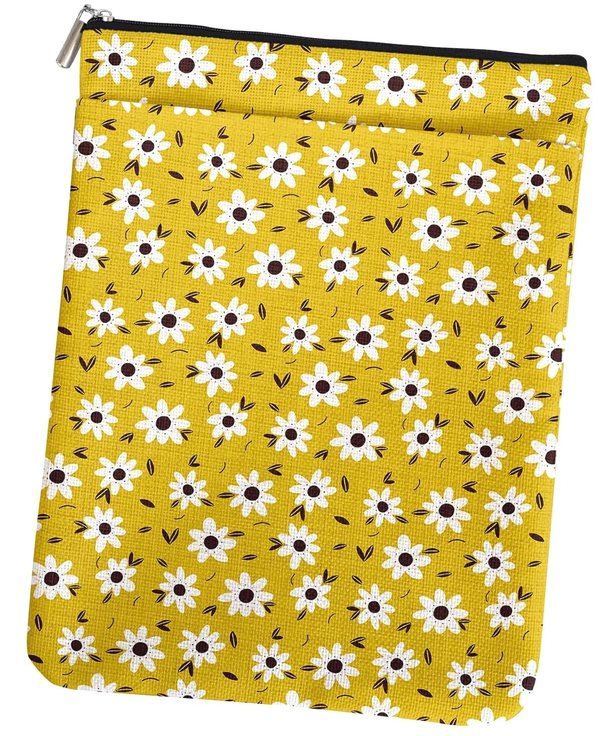 Hyjoy Daisy Floral Design Book Enthusiasts Sleeve for Female Readers ...