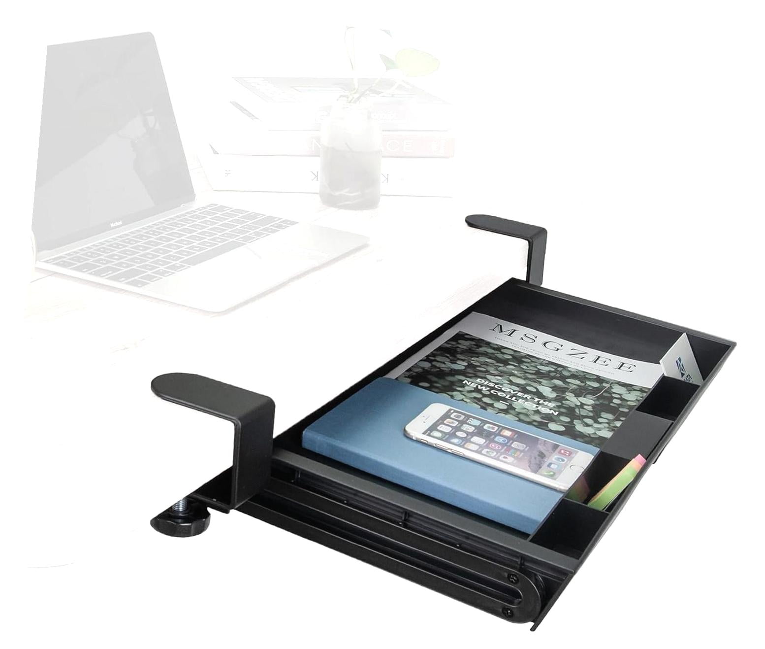 Hyjoy Under Desk Slide-Out Storage Drawer, Large 20"x11.8" Pull-Out ...