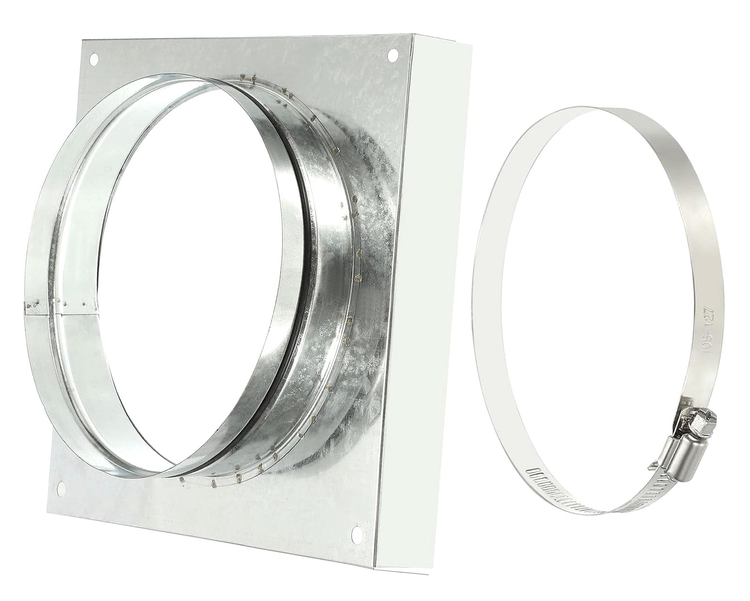 Hyjoy Duct Connector Flange, Made from Galvanized Steel Air Ducting ...