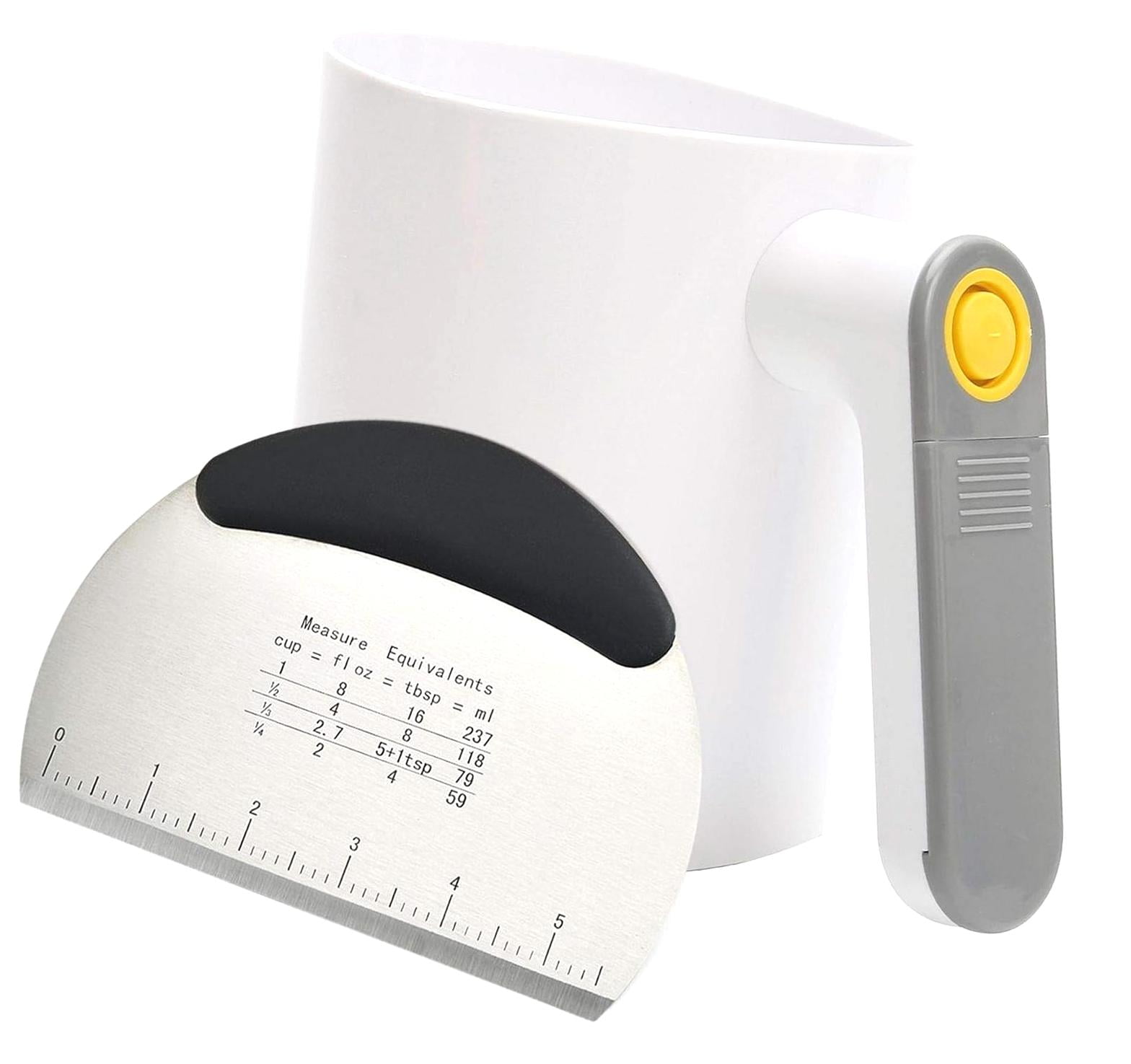 Hyjoy Electric Flour Sifter, a battery-operated, handheld sieve with ...