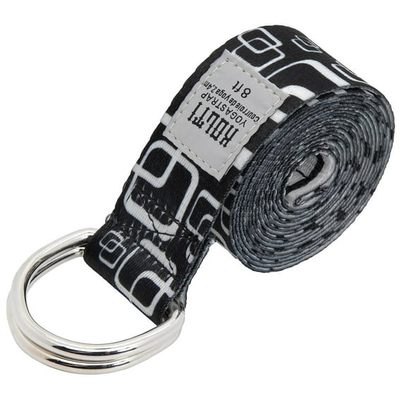 Hyjoy Exercise Straps 8FT with D- for Pilates Workouts | Hold Poses ...