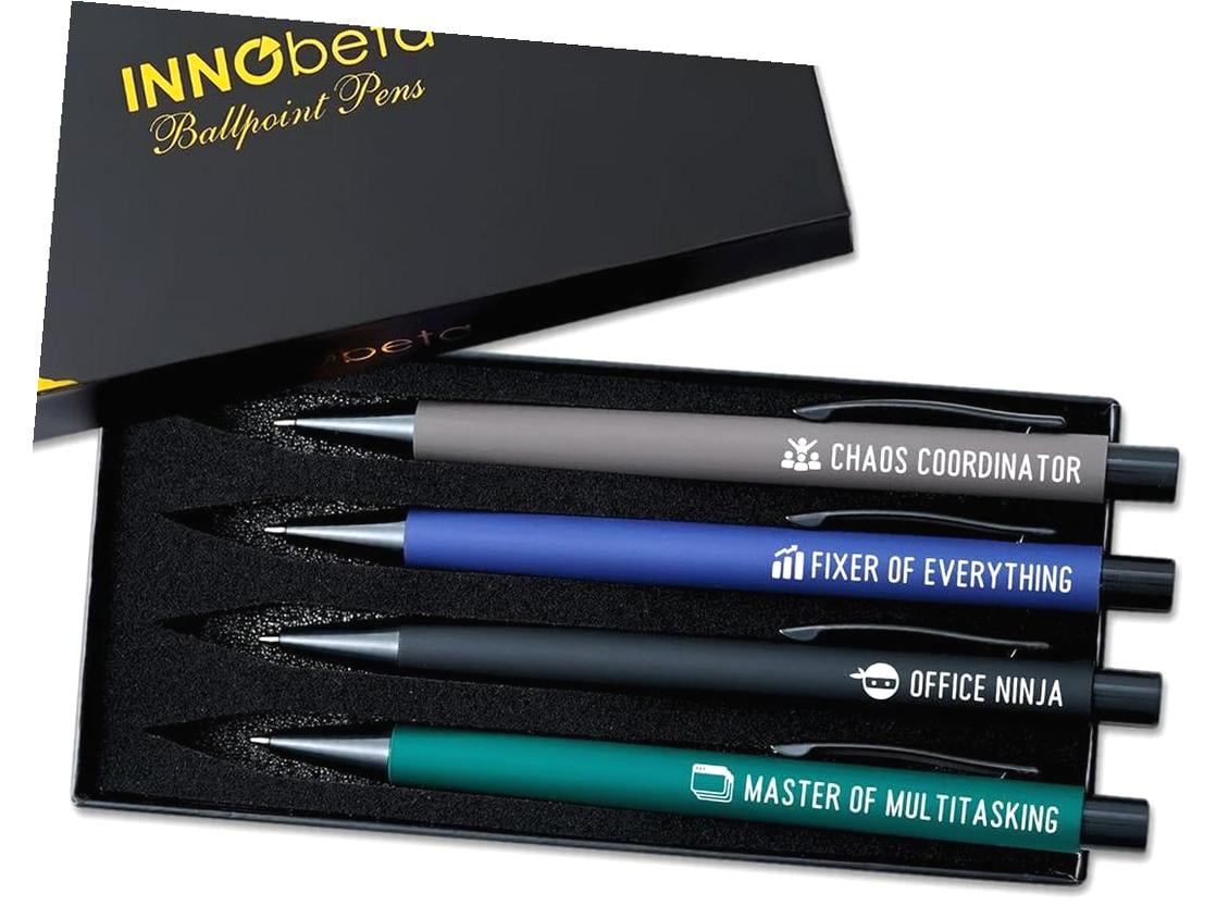 Hyjoy Farewell for Coworkers, Ballpoint Pen Set of 4, Coworker Leaving ...