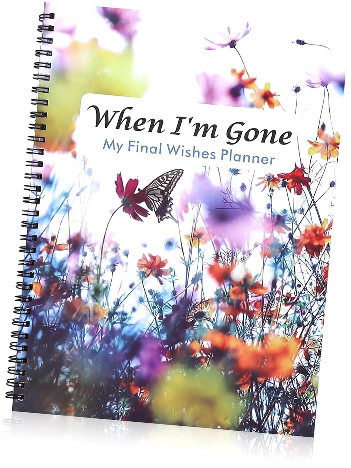 Hyjoy Final Arrangements Planner, Humorous Death Note Journal 'Now What ...