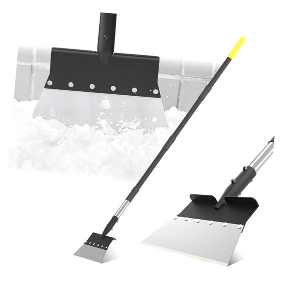 Hyjoy Flat Scraper, 60 inch Scraper, Snow , Floor Scraper with Long ...