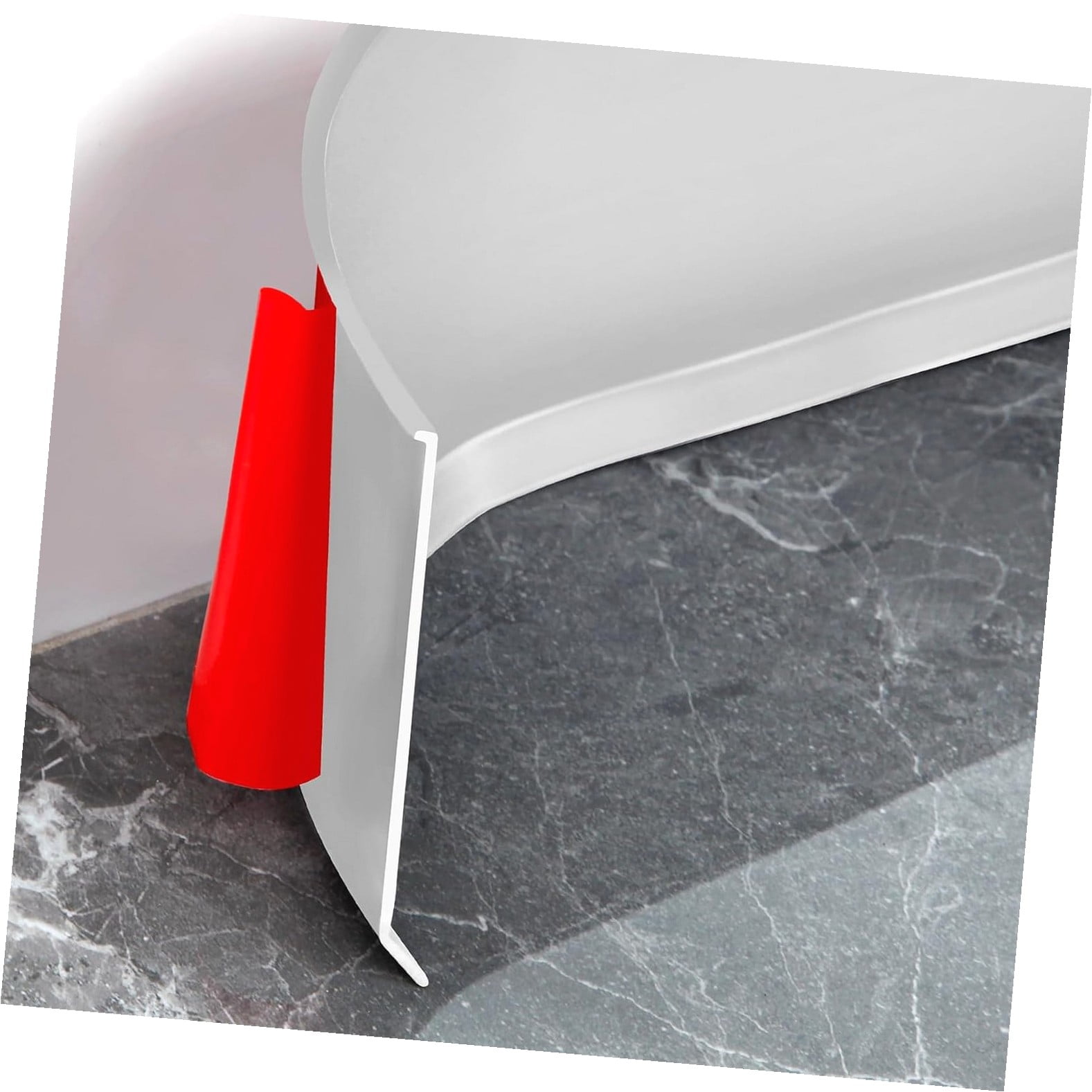 Hyjoy Flexible Baseboard 4 Inch Self-Adhesive Vinyl Wall Base and Stick ...