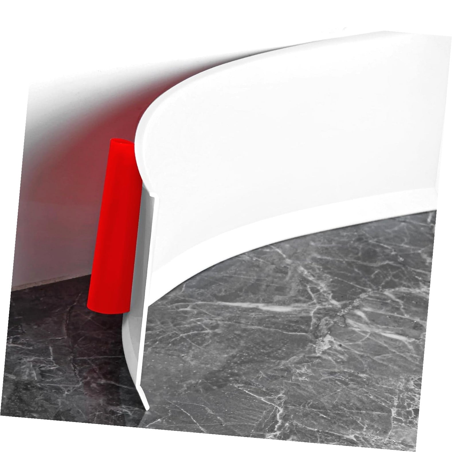 Hyjoy Flexible Baseboard 4 Inch Self-Adhesive Vinyl Wall Base and Stick ...
