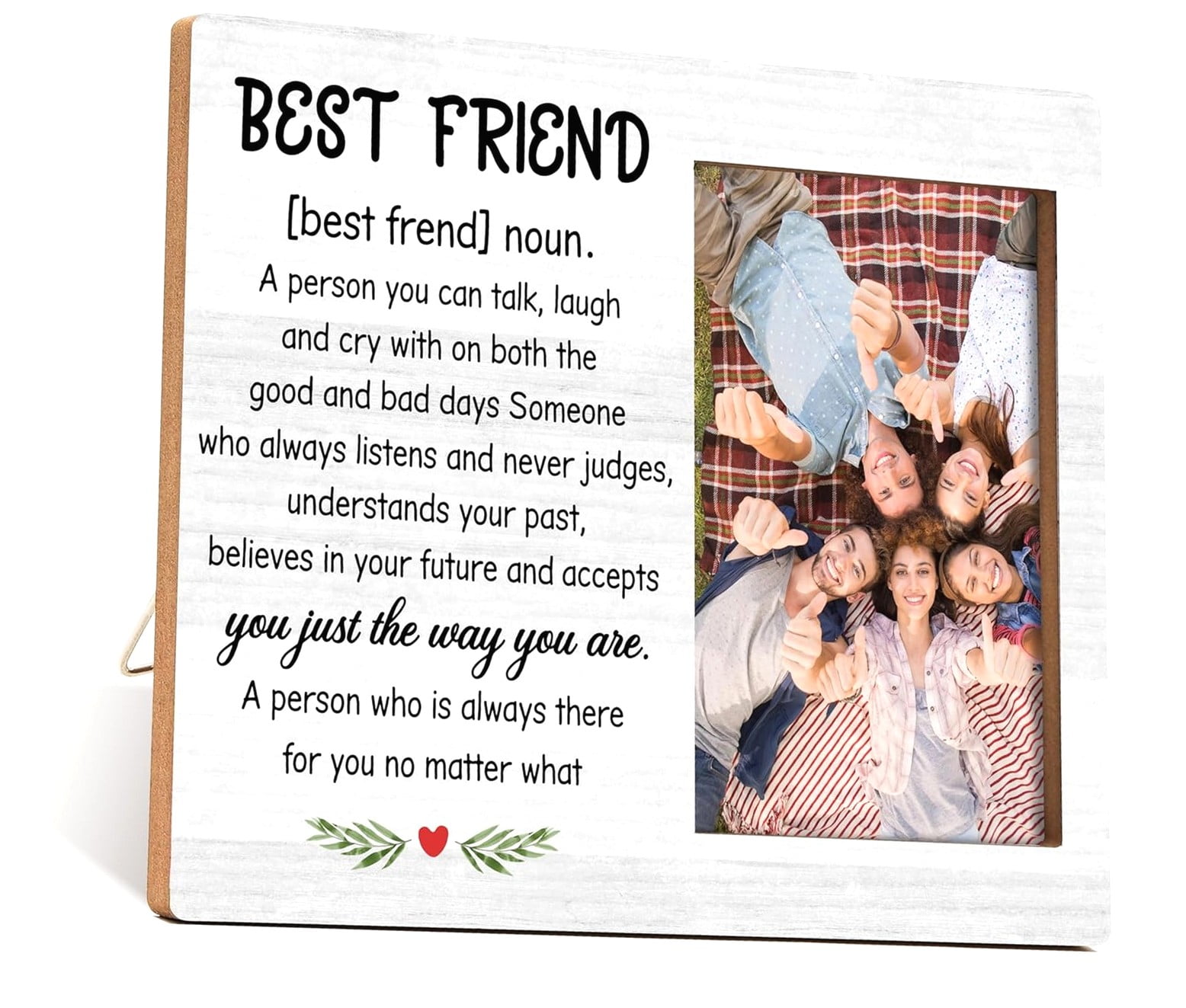Hyjoy Friend, Best Friends Wooden , Friendship Theme, Table Decoration ...
