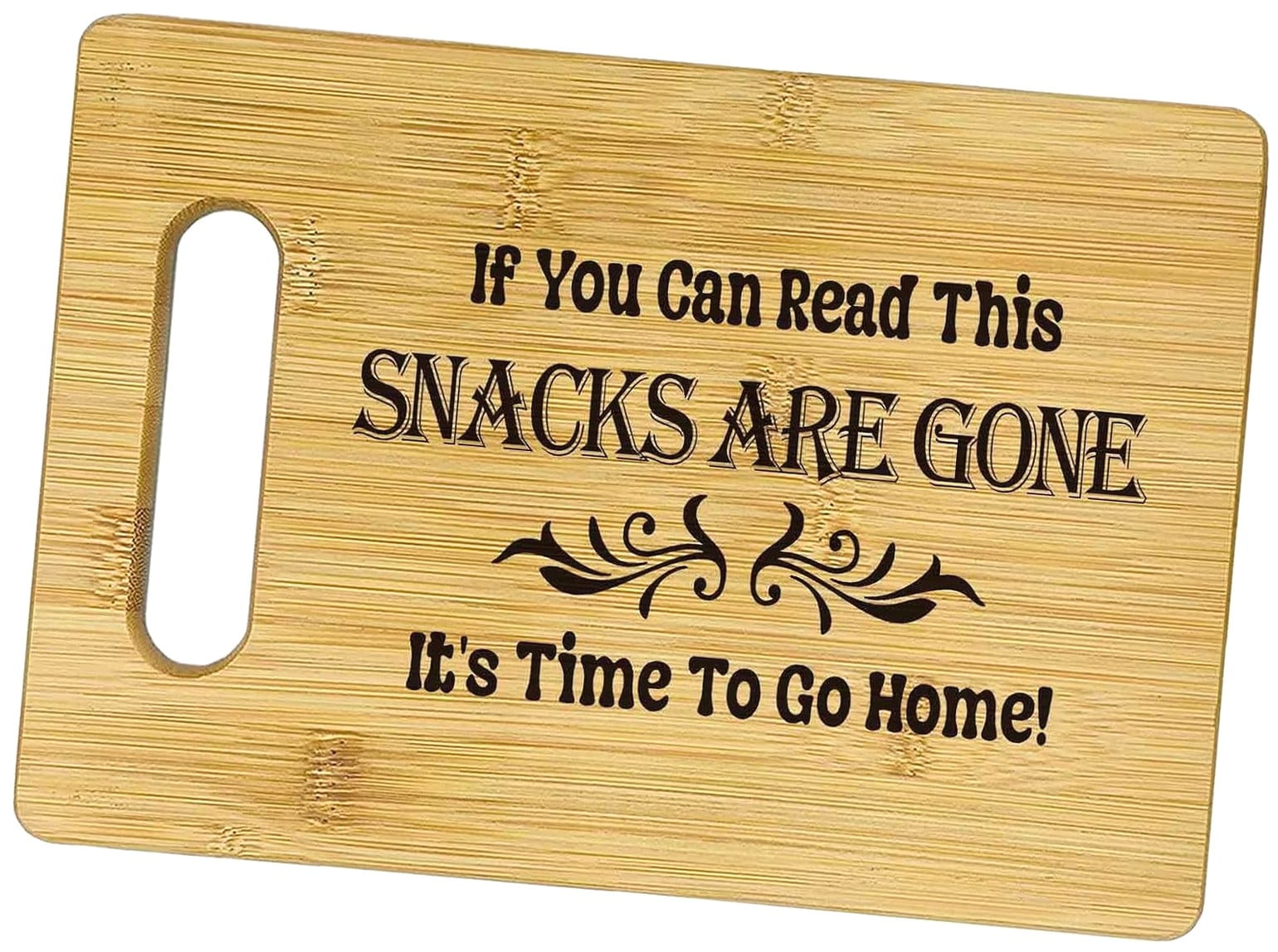 Hyjoy Funny , If You Can Read This the Snacks Are Gone Charcuterie Tray ...