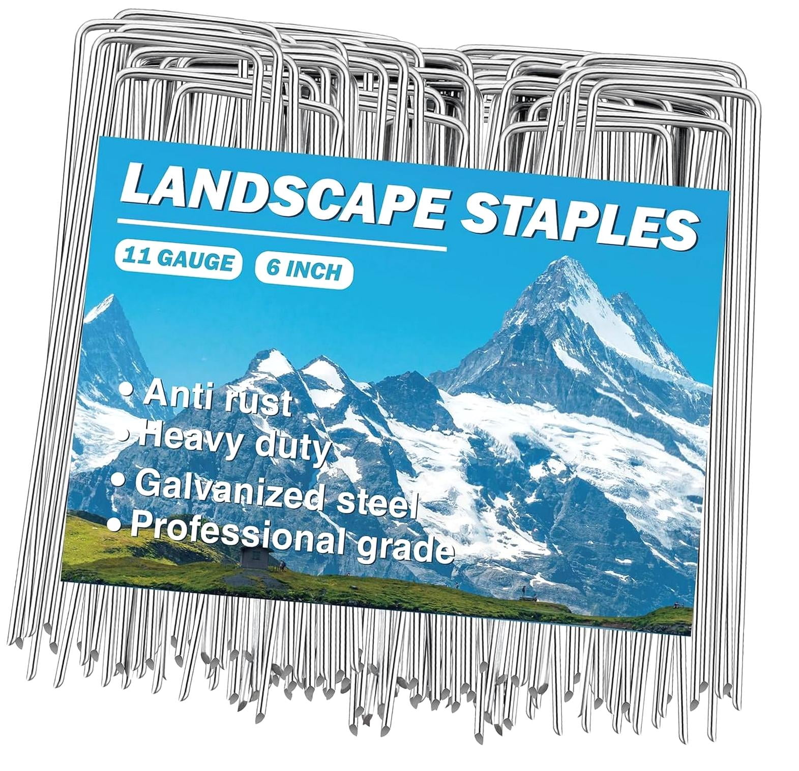 Hyjoy Garden Stakes - Landscape 20 Pack 11 Gauge Tent Stakes, Garden 6 ...