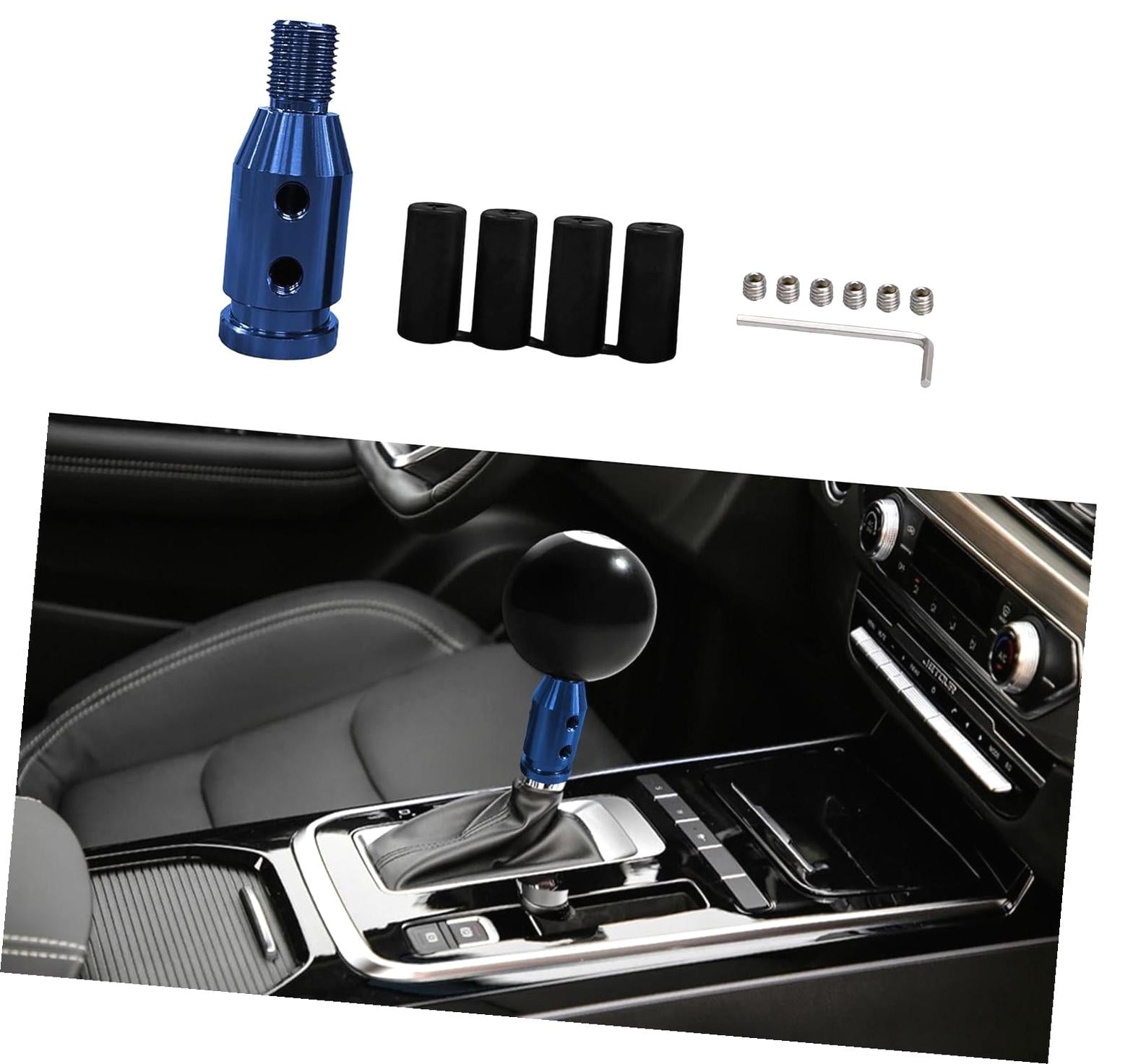 Hyjoy Gear Shift Knob Adapter, Shifter Knobs Adapter, M12×1.25 Aluminum ...