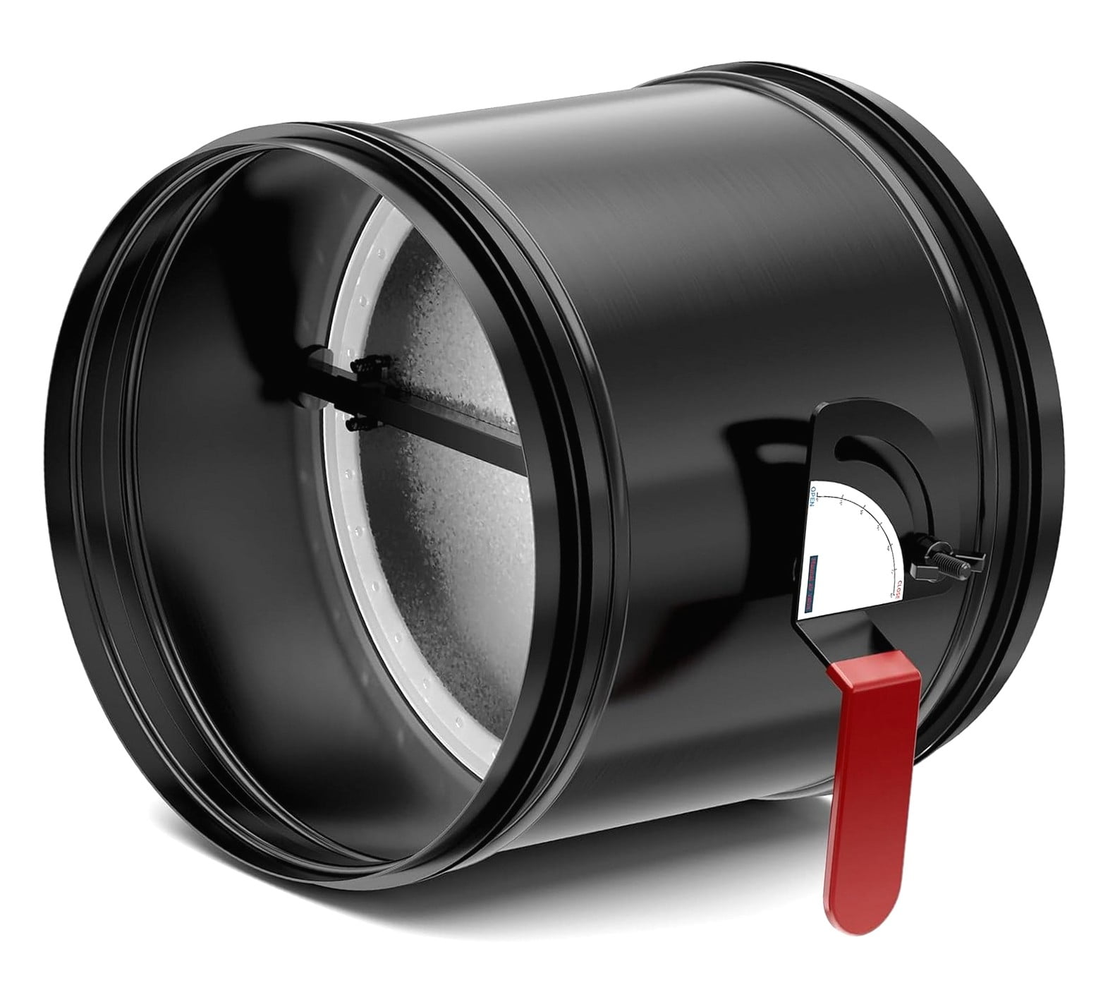 Hyjoy &Guan HVAC Duct Manual Volume Backdraft Damper 8 Inch, Manual ...